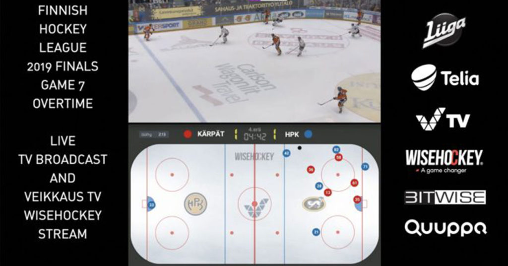 Finnish Hockey League and Wisehockey sign a five-year contract - Quuppa