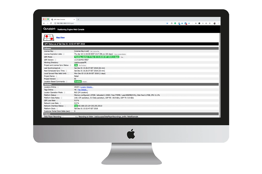 Quuppa Positioning Engine - Quuppa